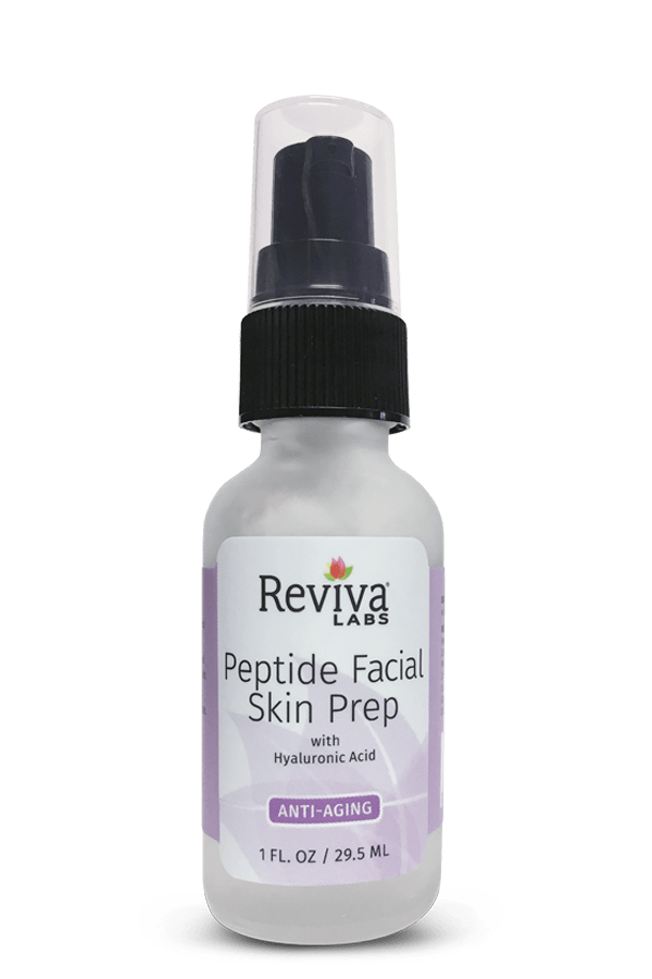 Peptide Facial Skin Prep with Hyaluronic Acid | Reviva Labs