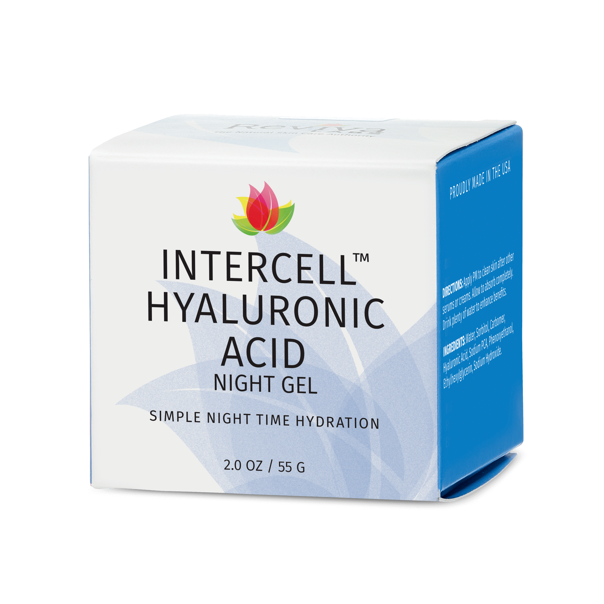 INTERCELL™ Hyaluronic Acid Night Gel - Reviva Labs