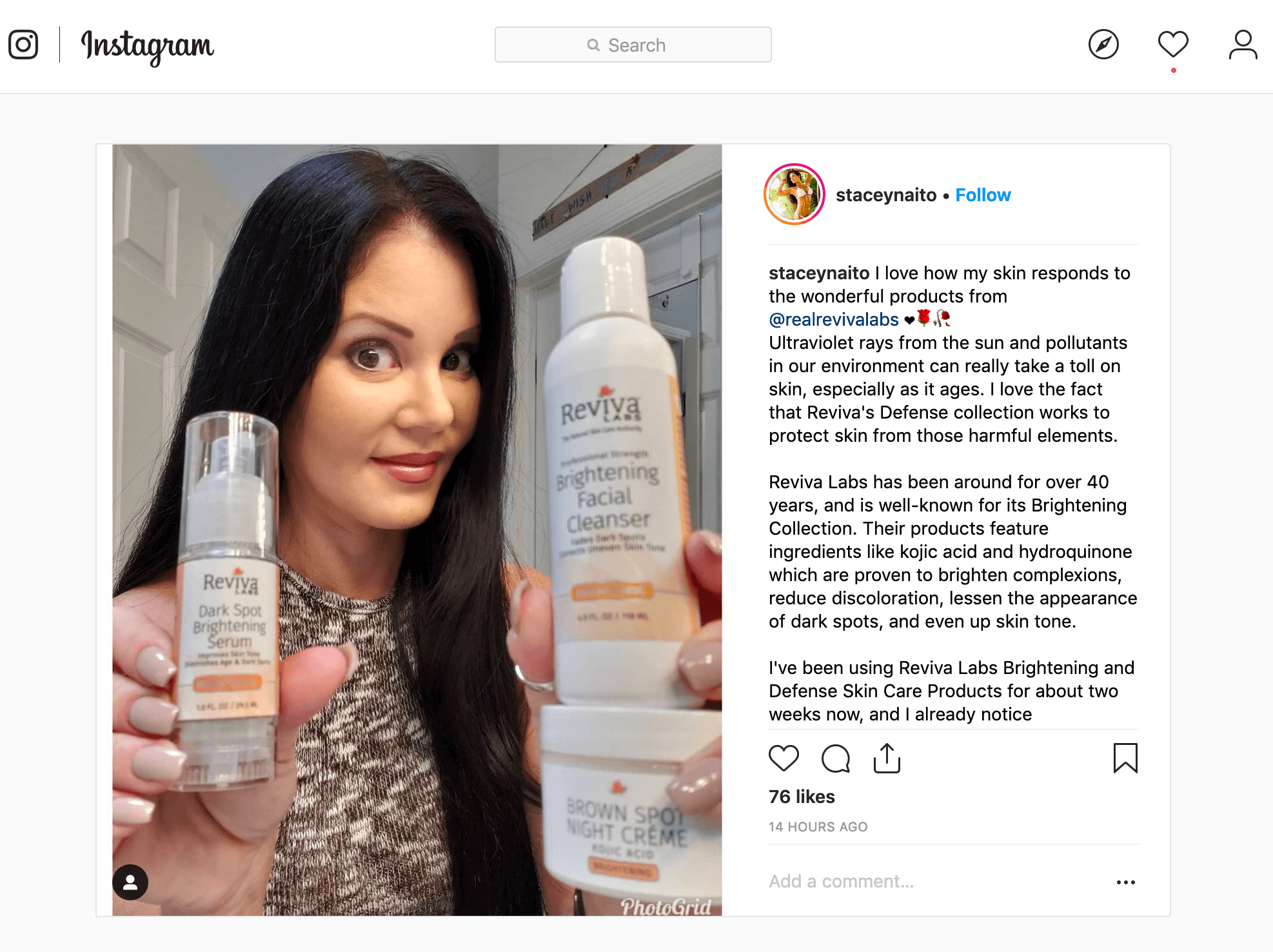 Stacey @staceynaito reviews our Brightening & Defense Collections ...