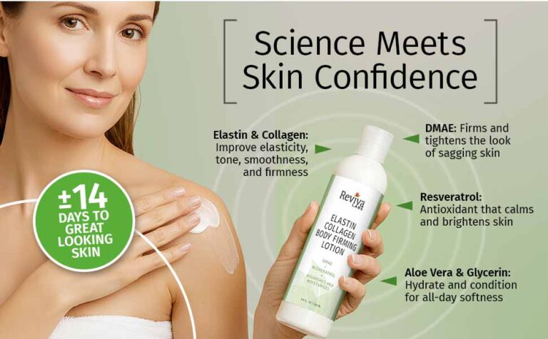 Elastin & Collagen Body Firming Lotion: Neck to Toes Firming