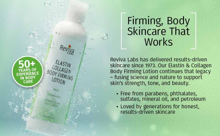 Elastin & Collagen Body Firming Lotion: Neck to Toes Firming