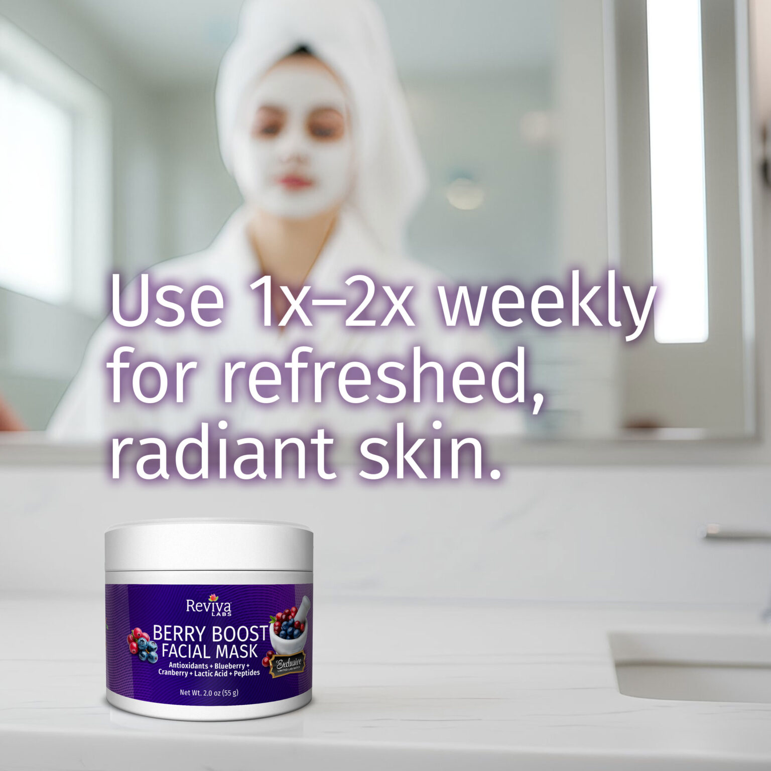 Reviva Labs Berry Boost Mask for Radiant Skin